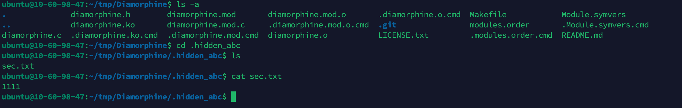Linux LKM Rootkit简介与排查 | M0rk's Blog